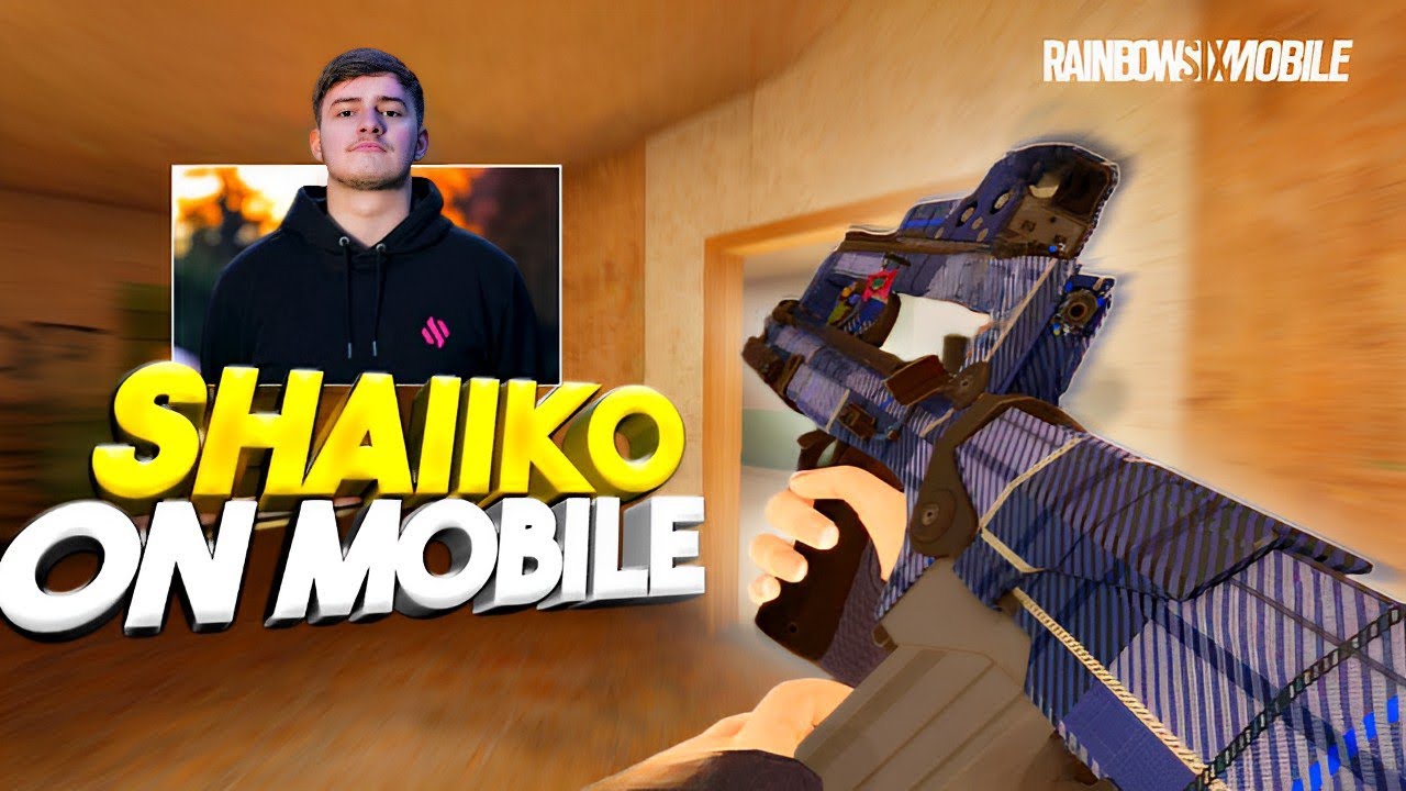 Shaiiko goes WILD on Rainbow 6 mobile ? - Gaspard.EXL - YouTube