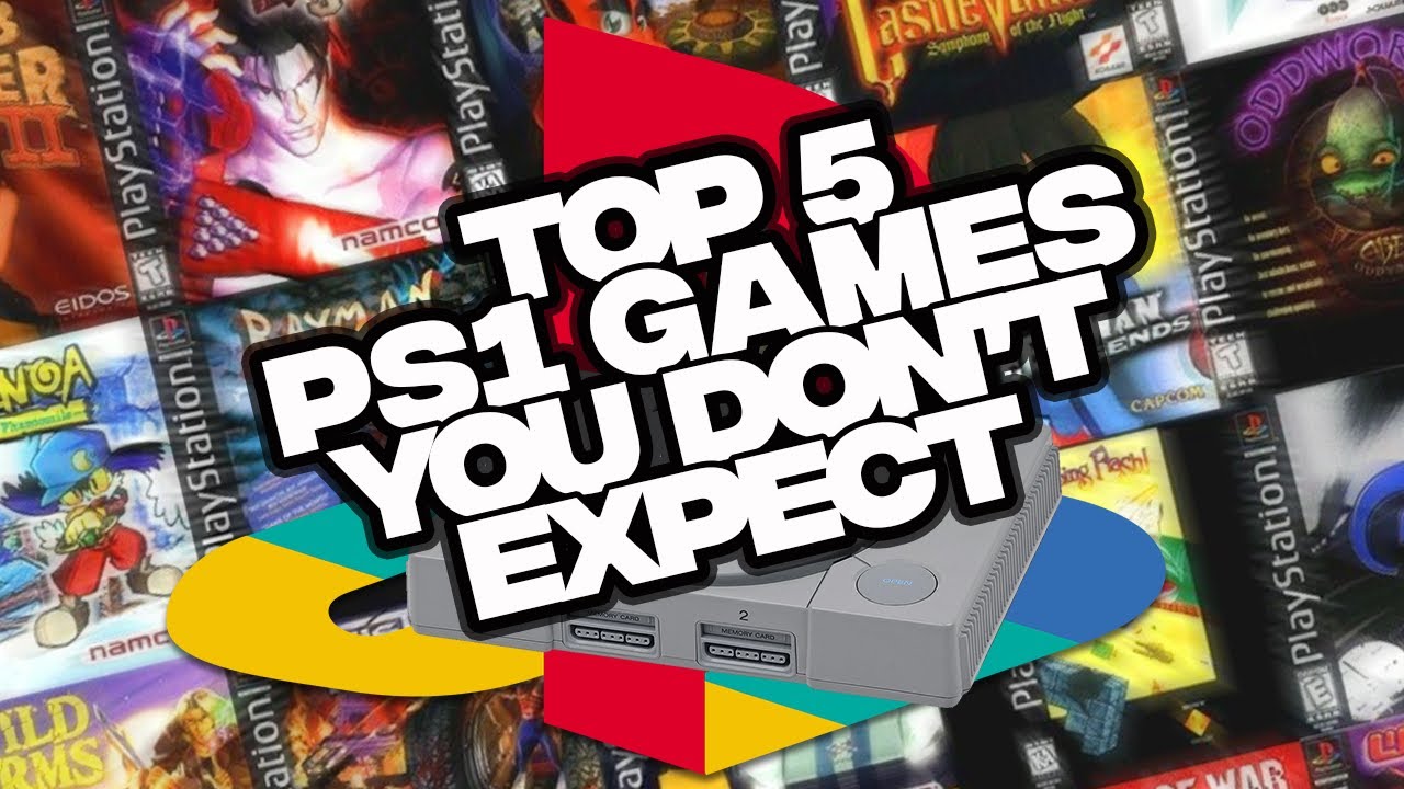 TOP 5 PS1 GAMES YOU DON'T EXPECT - YouTube