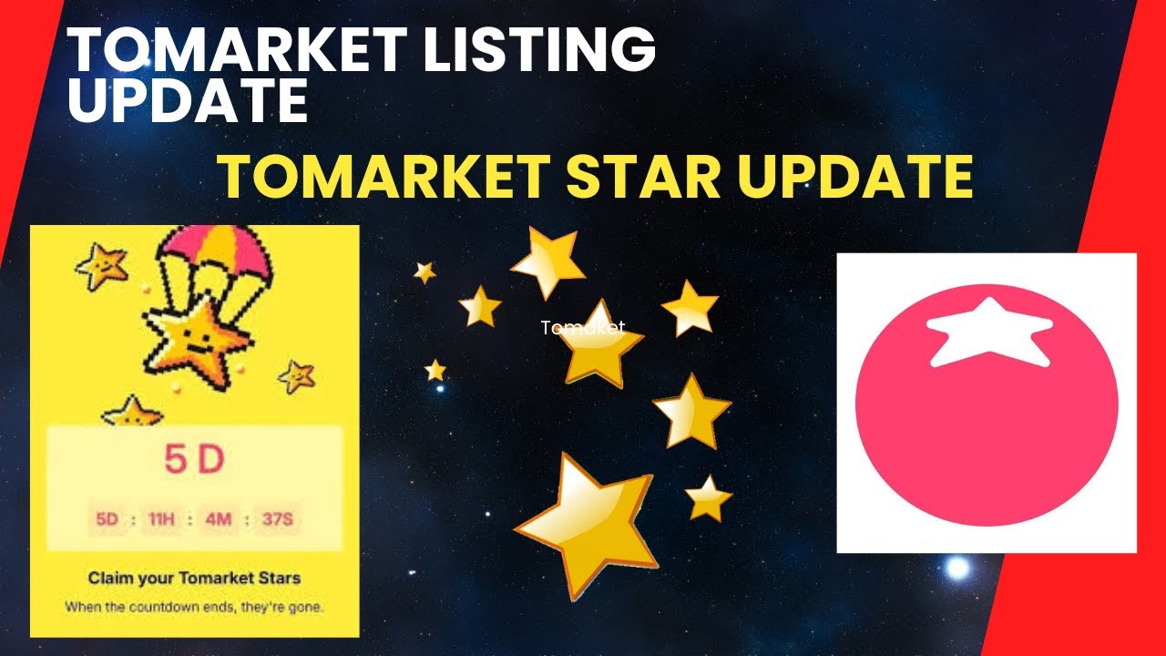 Tomarket Listing Update || tomarket Star Update airdrop listing date ...