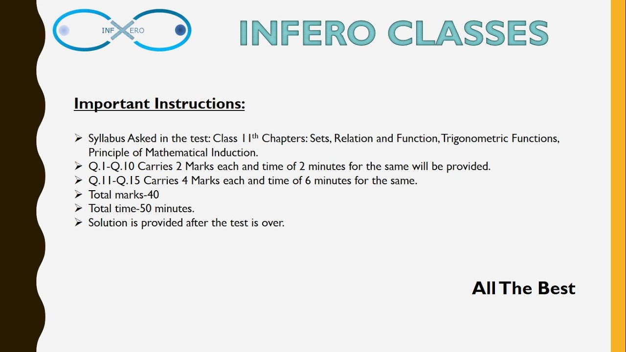 Mathematics Test For Class 11th On 3rd July 1 PM YouTube mathematics-test-for-class-11th-on-3rd-july-1-pm-youtube