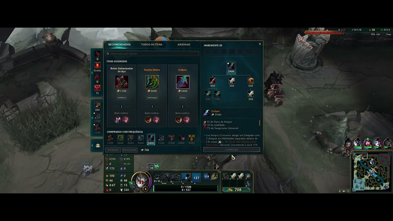 League of Legends EP Kayle (ARAM) - YouTube