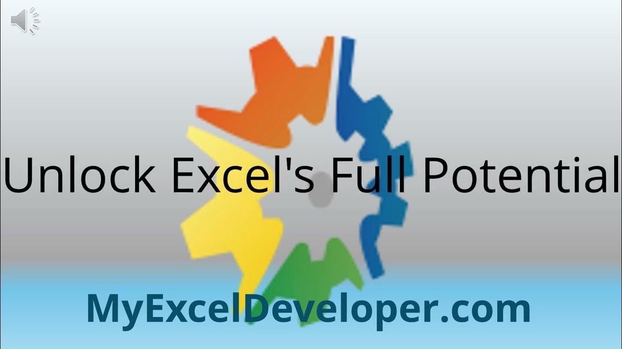 How to Create a Custom Ribbon in Excel with VSTO | Step-by-Step Tutorial - YouTube