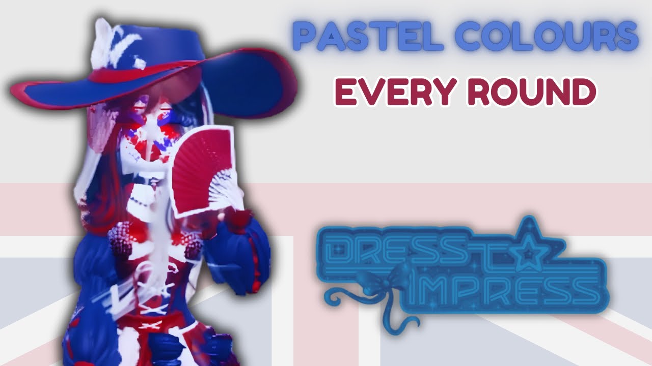 ONLY USING PASTEL COLOUS IN PRO SERVERS IN DRESS TO IMPRESS (Roblox dti ...