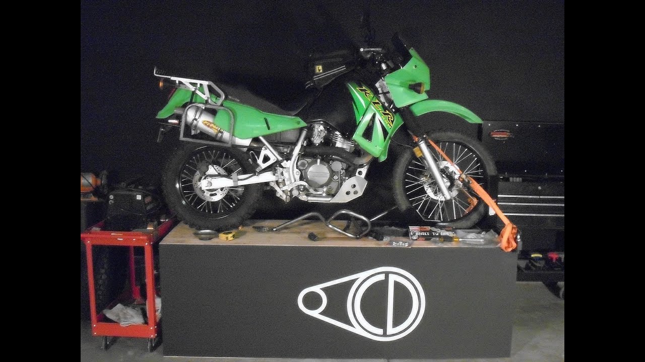 Custom KLR650 Build Part 1 - YouTube