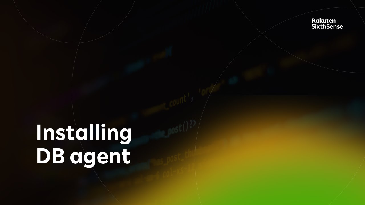 Rakuten SixthSense DB agent - YouTube