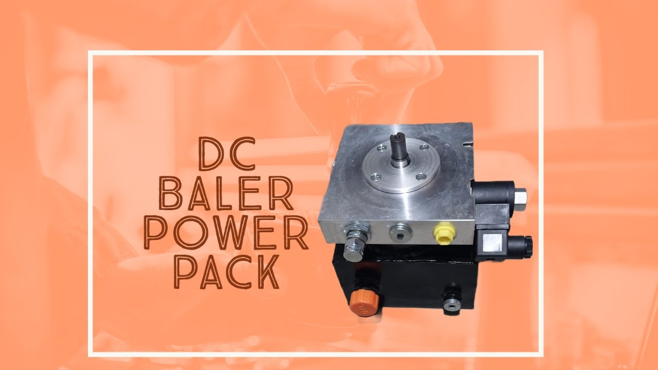 baler power pack - YouTube