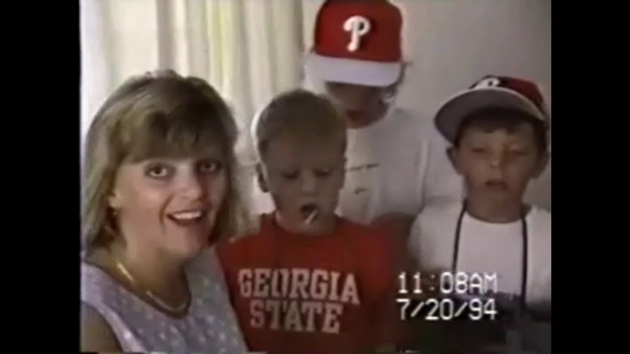 July 20th, 1994: Singing "Take Me Out to the Ball Game" - YouTube