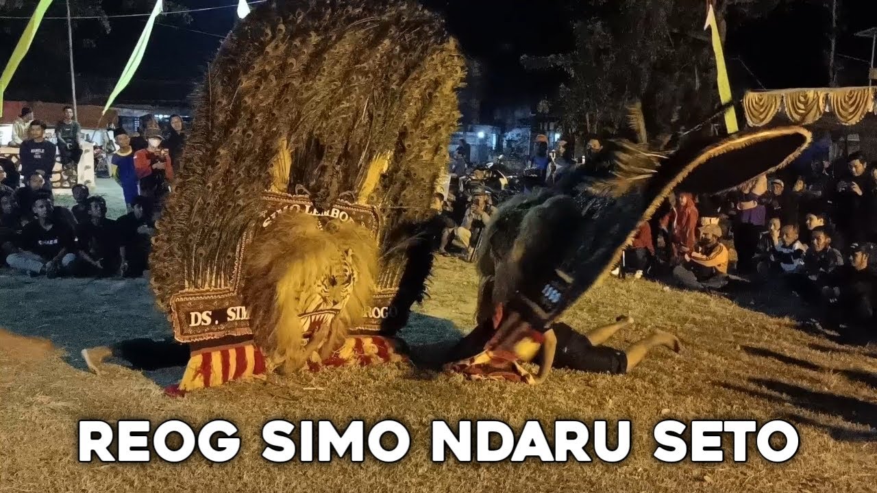 SOLAH BARONGAN REOG SIMO NDARU SETO DESA JETIS PONOROGO - YouTube