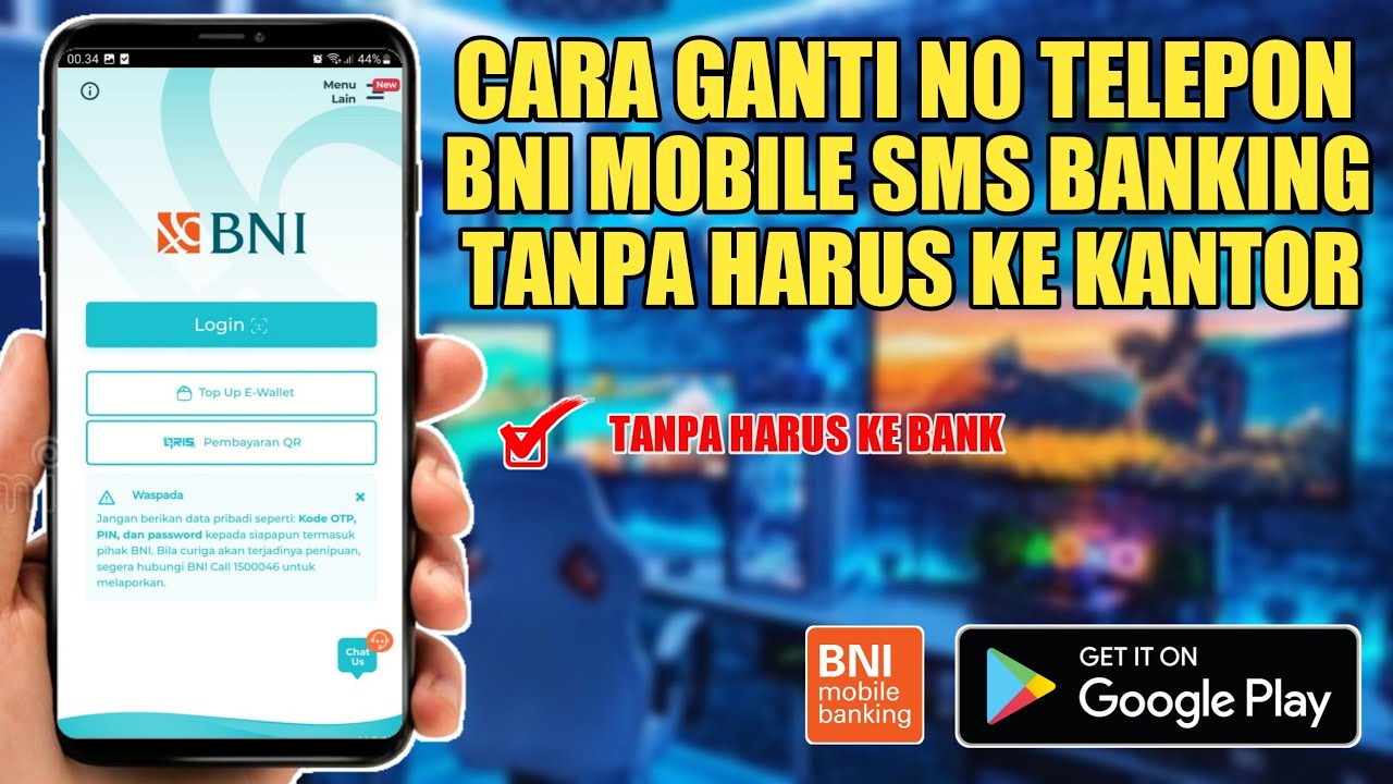 Cara Mengganti No Telepon SMS Banking BNI Tanpa Harus Ke Kantor - YouTube