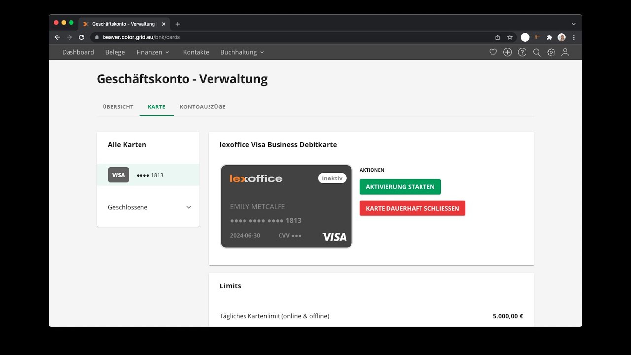 Lexware lexoffice Tutorial: So eröffne ich das lexoffice Geschäftskonto ...