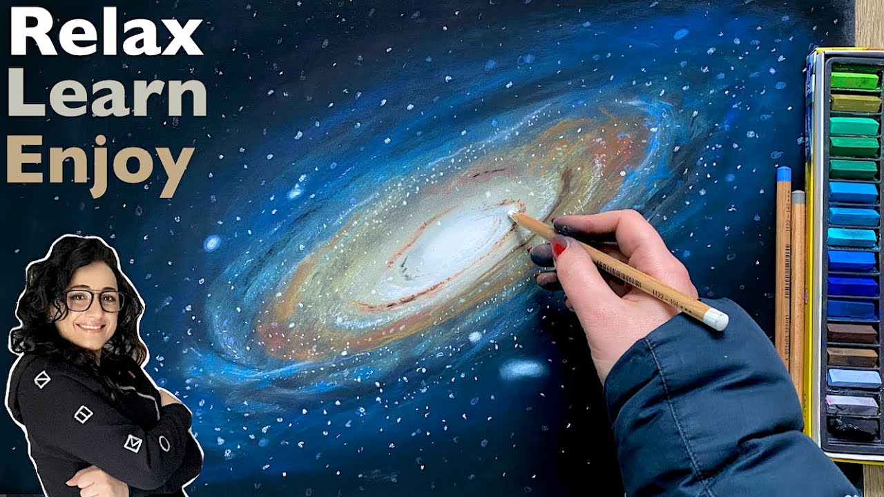 How To Draw The Milky Way Galaxy Drawingnow KAUYLOW🪼 | Quick
