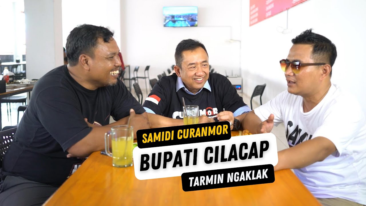 BUPATI CILACAP BERSAMA SAMIDI CURANMOR DAN TARMIN NGAKLAK DI BEBEK DAN ...