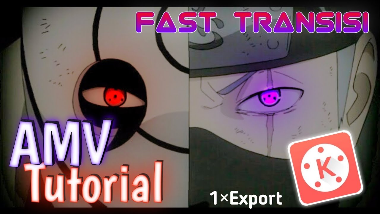 Amv tutorial, fast transisi [kinemaster] - YouTube