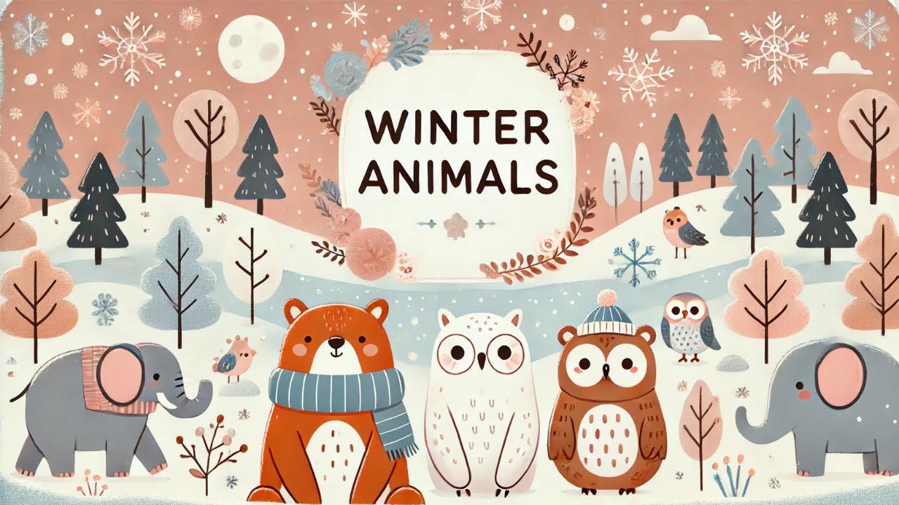 Adorable Winter Animals Cozy Up Together - YouTube