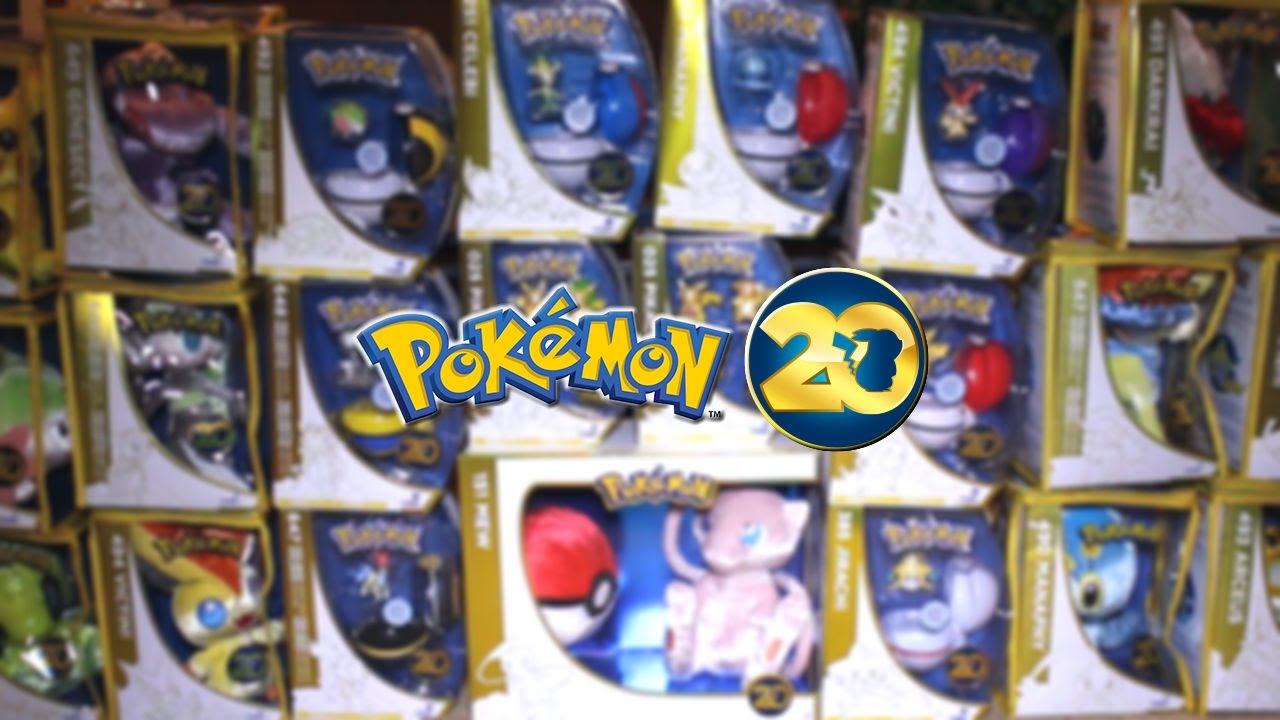 Pokemon 20th Anniversary Collection - YouTube