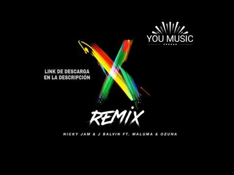X (feat. Maluma & Ozuna) [Remix] *AUDIO*