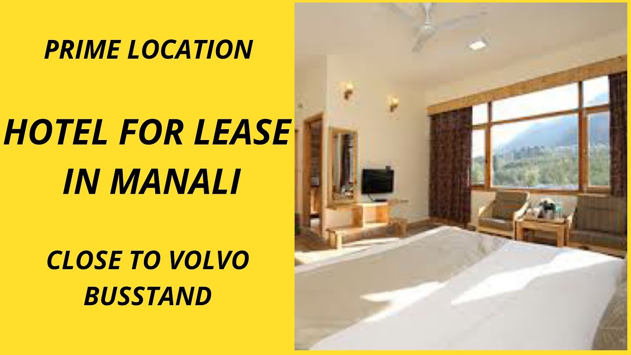 Hotel for lease in Manali | 13 Rooms property - YouTube