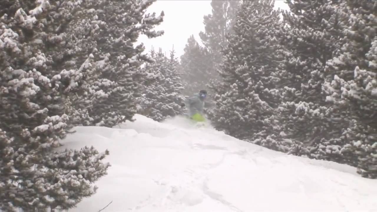 Breckenridge Ski Resort Powder Day - YouTube