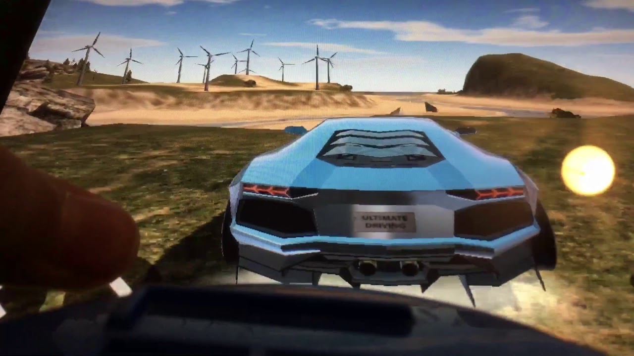 Lamborghini simulator - YouTube