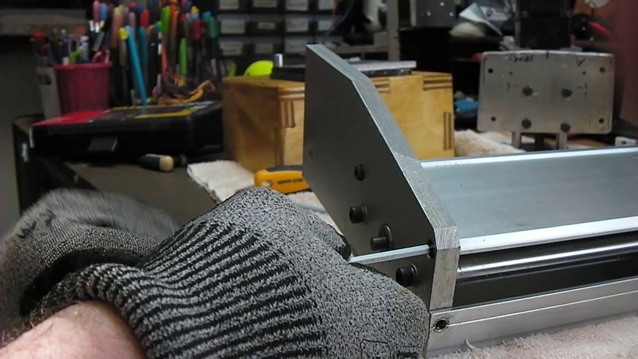 Upgrading a cheap 3040 cnc for more serious work! - YouTube