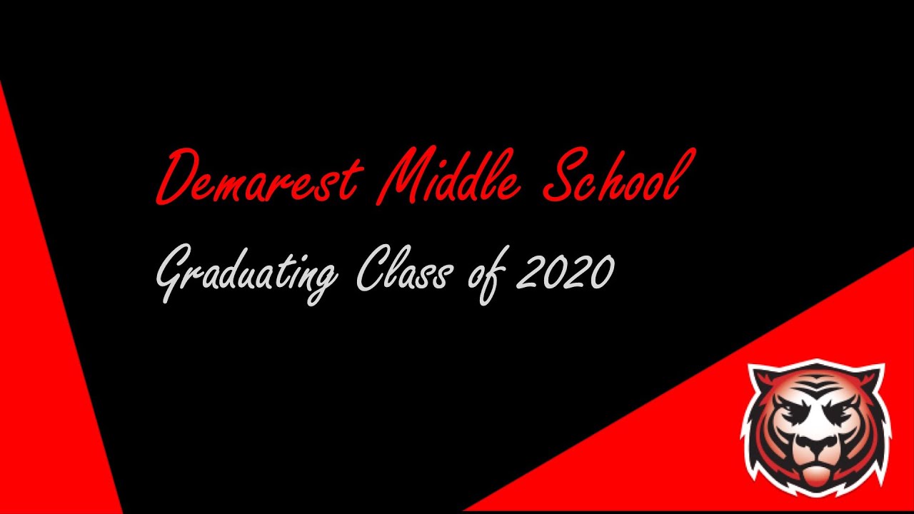 Demarest Middle School - 2020 Graduation - YouTube