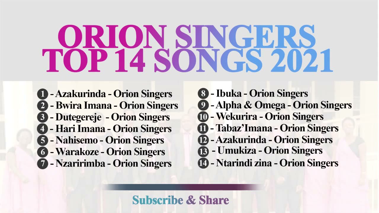 Orion Singers best songs collection non stop//Orion Singers all hit ...