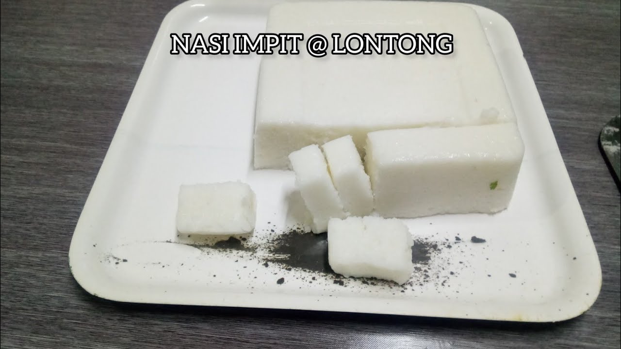 Cara Buat Lontong @ Nasi Impit Untuk Hari Raya Mesti Cuba - YouTube