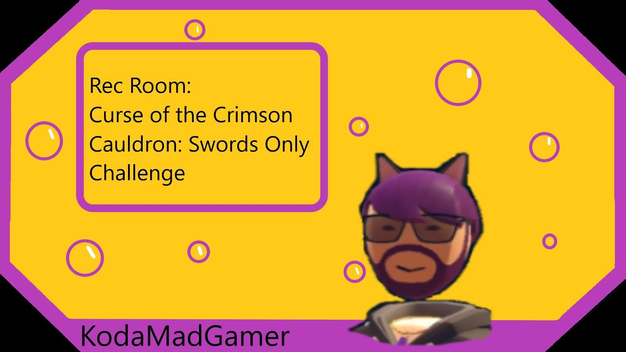Rec Room: Curse of the Crimson Cauldron: Swords Only Challenge - YouTube
