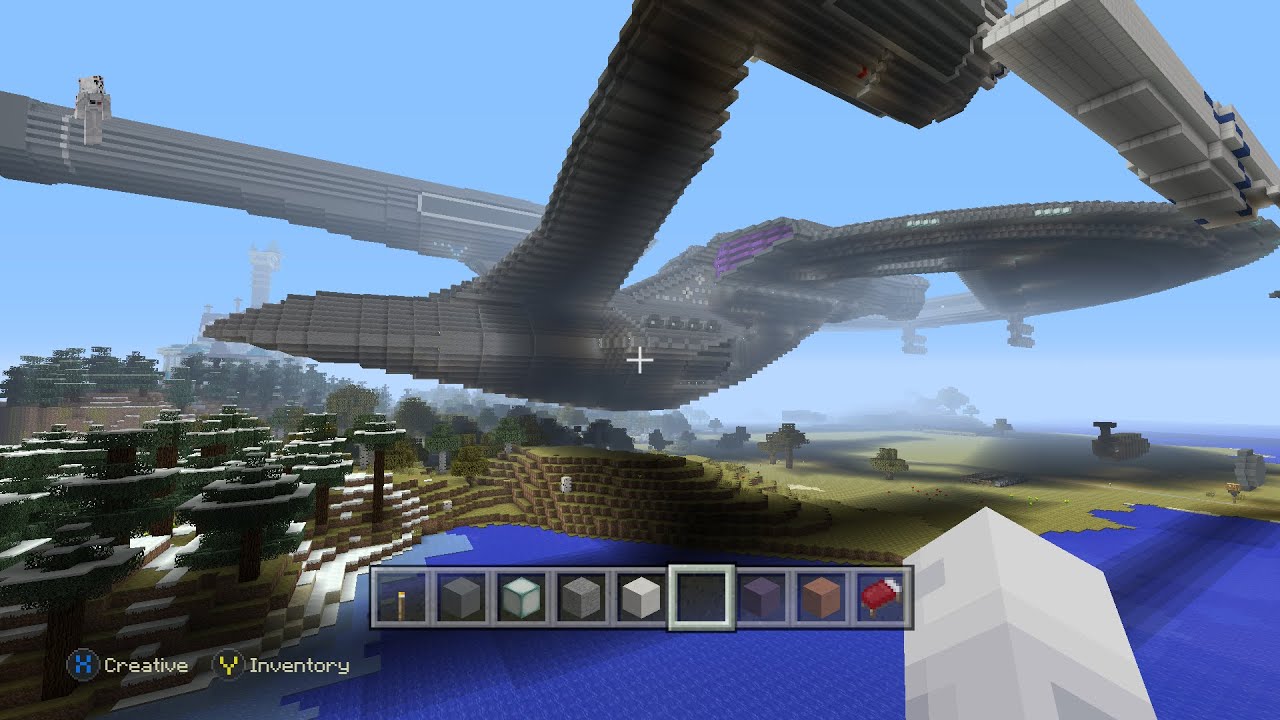 Lets build The U.S.S VENGEANCE in Minecraft pt 8 - YouTube