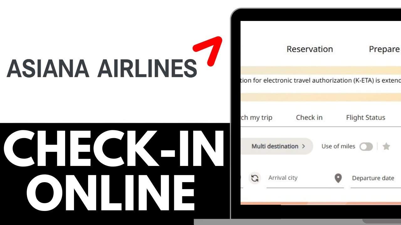 Asiana online check in | how to check asiana airlines | Asiana (FULL ...