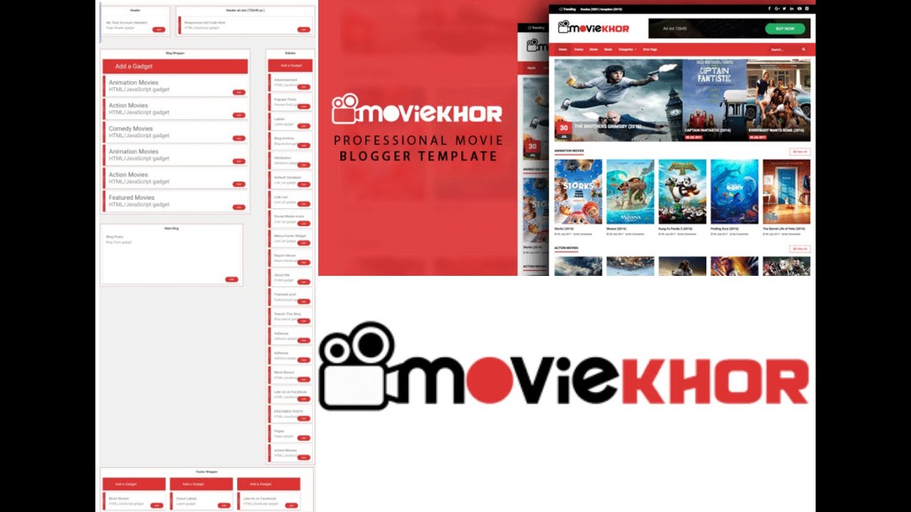 Free Premium Blogger Template Download and Adsense Approved 'Movie Khor ...