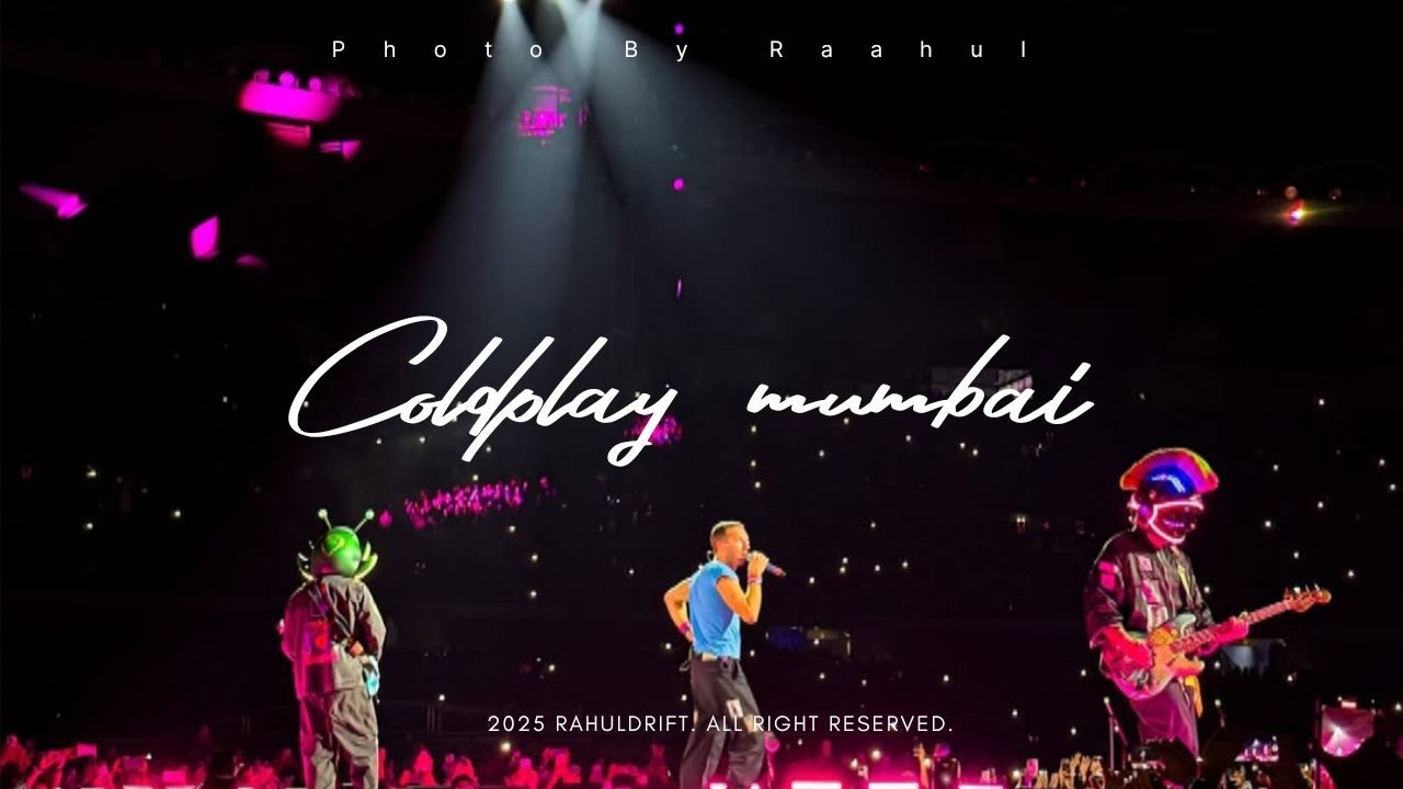 COLDPLAY || ENTRY OF CHRIS MARTIN || MUMBAI #coldplaymumbai - YouTube