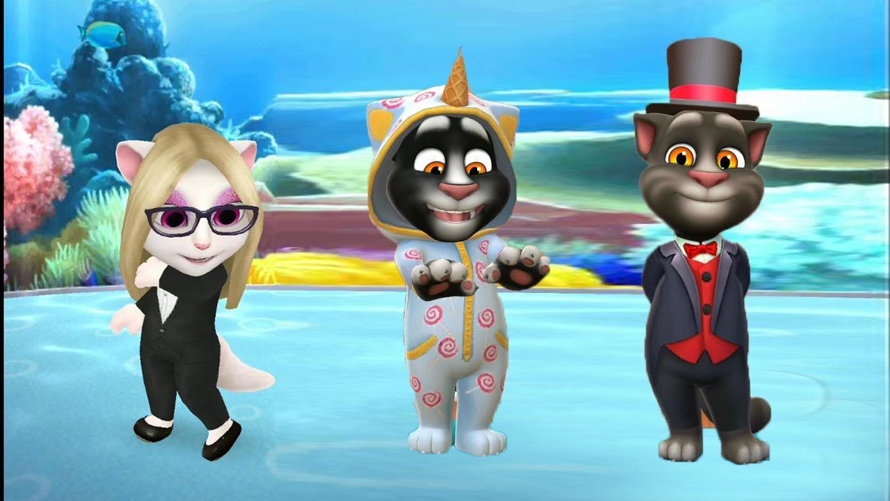 My Talking Tom 2 VS Talking Angela Gameplay Part 20 - YouTube
