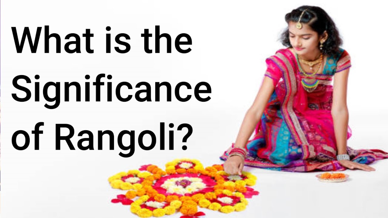 What is the significance of Rangoli? #hinduacademy - YouTube