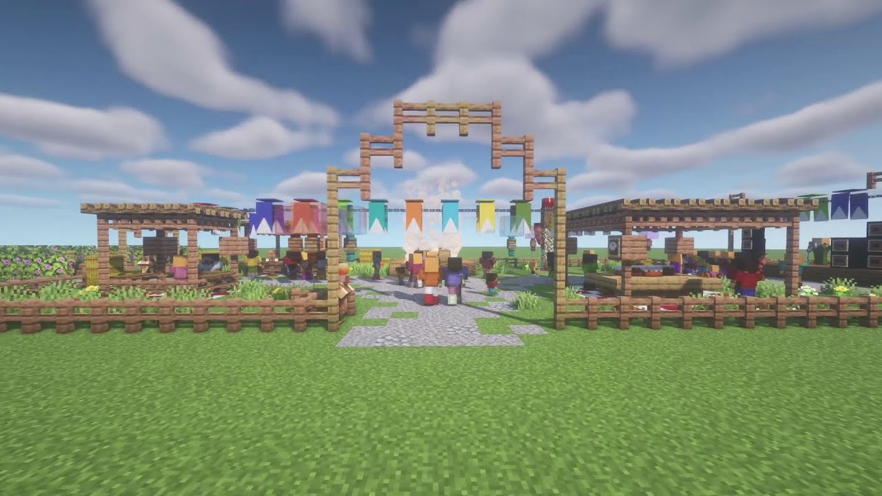 Festa Junina no Minecraft - YouTube