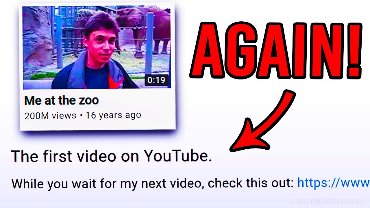 Jawed Keeps Updating Me At The Zoo! (AGAIN!!!) - YouTube