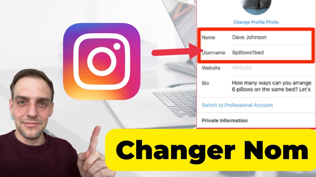 Comment Changer Son Nom Instagram - 2023 TUTO FACIL - YouTube