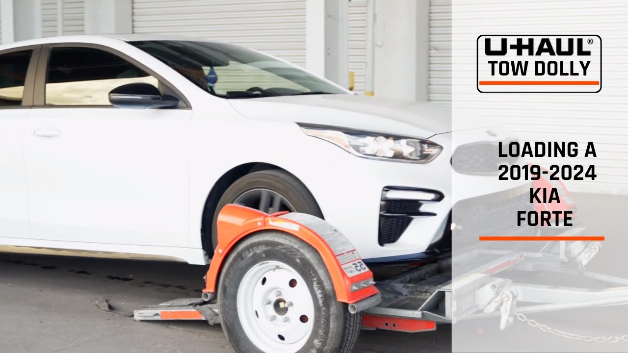 Loading A 2019 2024 Kia Forte Fwd Onto A U Haul Tow Dolly Youtube