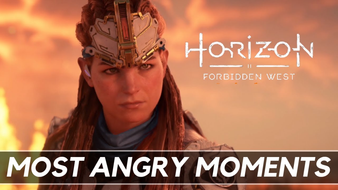 Aloy | Her Most ANGRY Moments in Horizon Forbidden West - YouTube