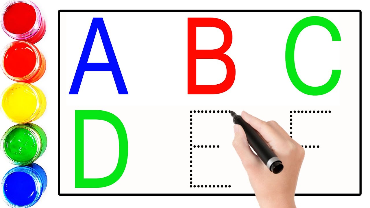 A for Ant B for Banana, ABC Song | Learn to Write Alphabet | ABCD ...