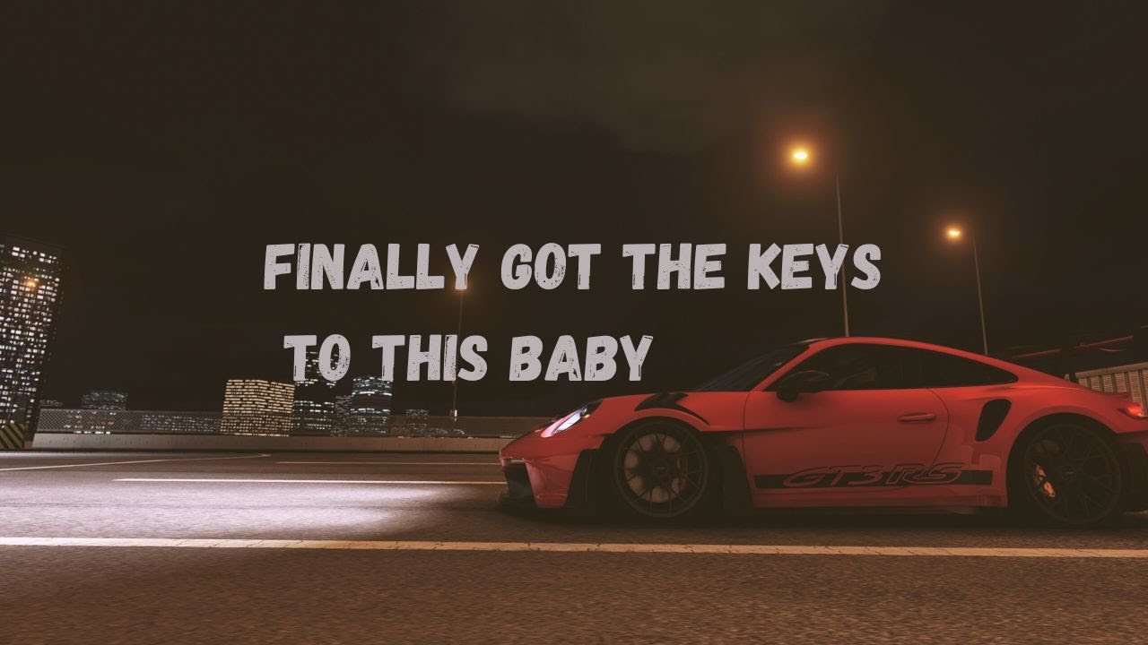 I found the keys to a Porsche 911 GT3 RS, let's go play in traffic ...