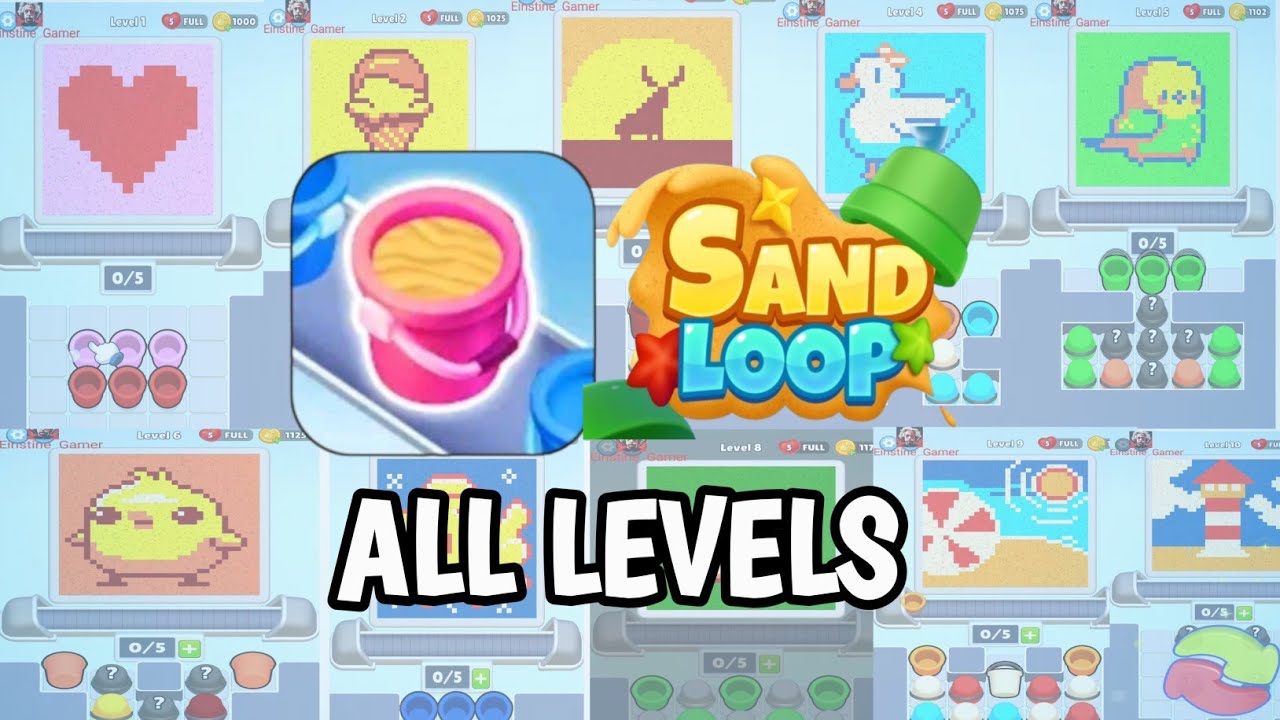 Sand Loop level 1-10 All Levels Gameplay - YouTube
