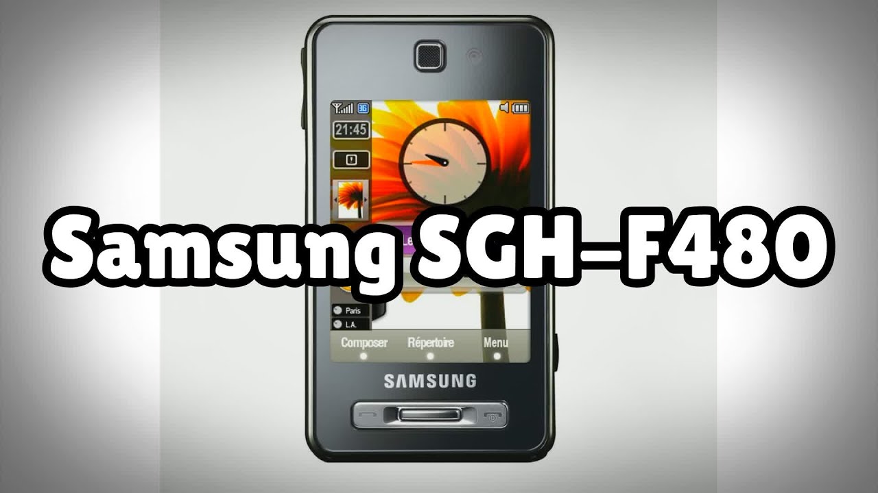 Photos of the Samsung SGH-F480 | Not A Review! - YouTube