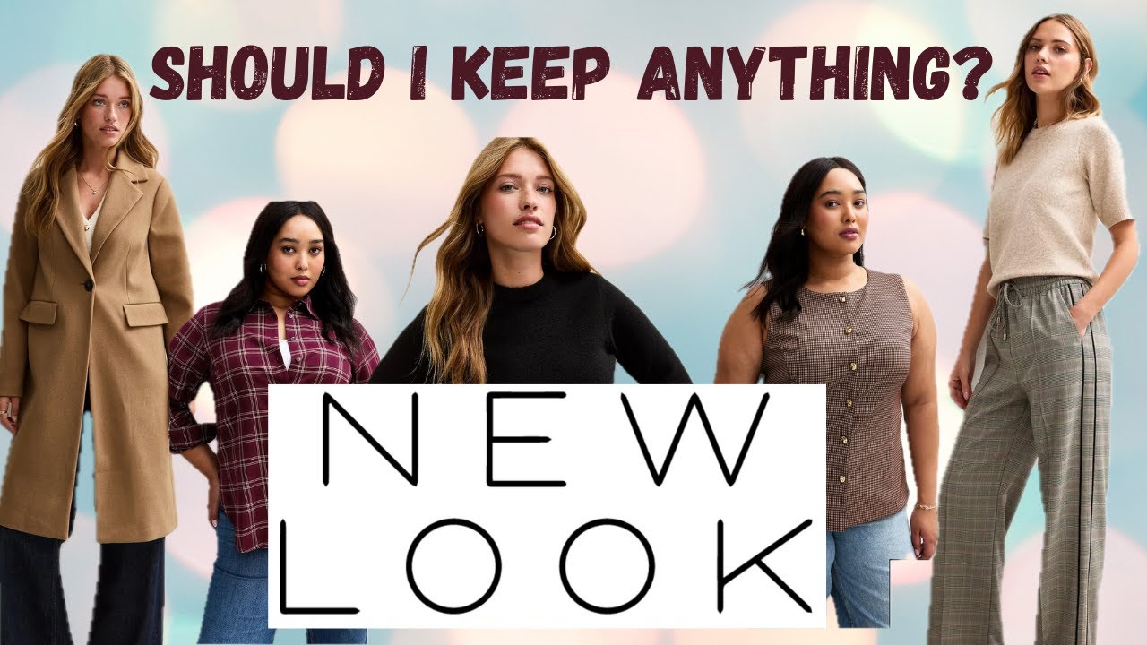 NEW LOOK plus size haul & try on. On trend new in Autumn clothing. # ...