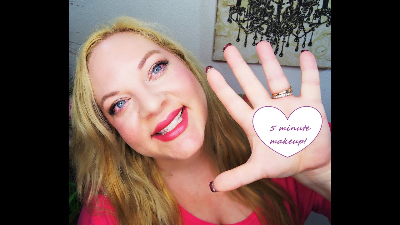 5 Minute Makeup Basic Makeup Tutorial Youtube