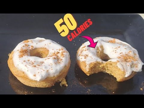 Only 50 calorie donut recipe-Low calorie donuts for weightloss-healthy ...