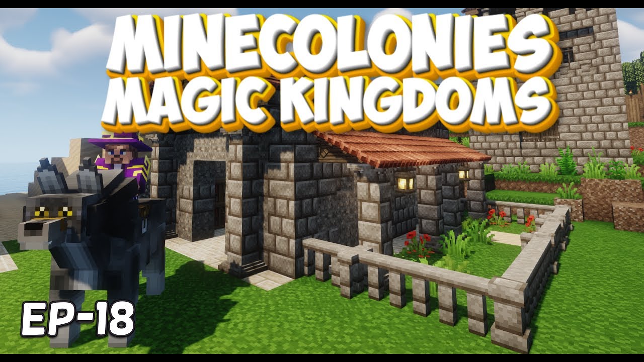 We build a School in Magic Kingdoms! | Episode 18 - YouTube