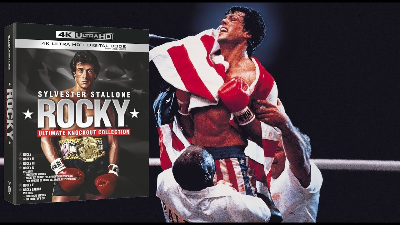 Rocky 6-Film Collection [4K Ultra HD + Digital Code] Sylvester Stallone ...
