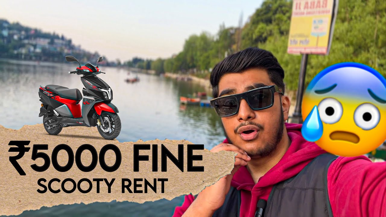 Nainital Rent Scooty 😱 | Nainital Weekends - YouTube