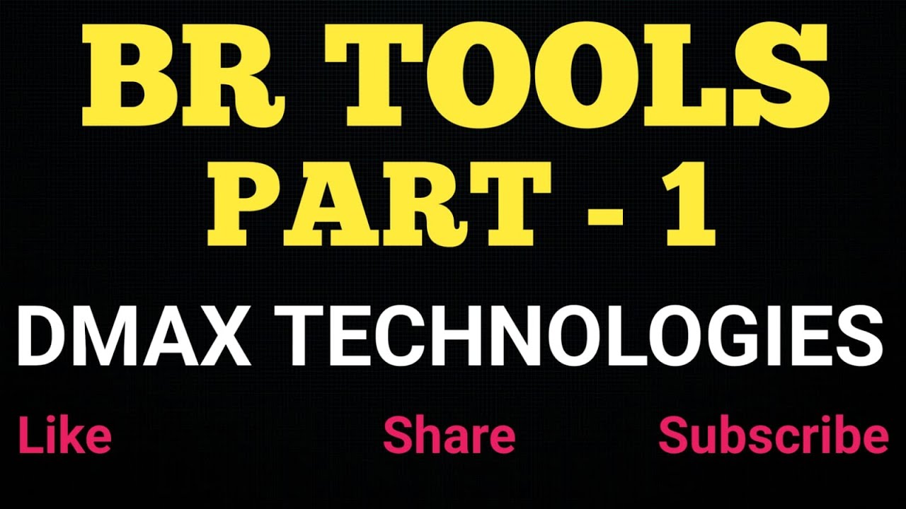 BR TOOLS PART 1 - YouTube